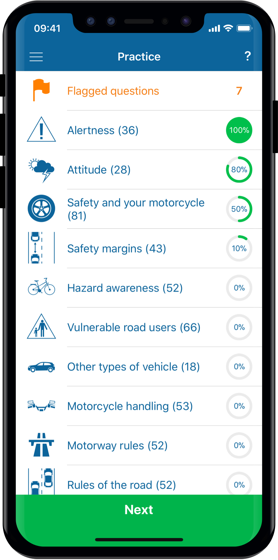 Theory Test Revolution - Motorcycle Theory Test 2025 UK Kit for iPhone ...